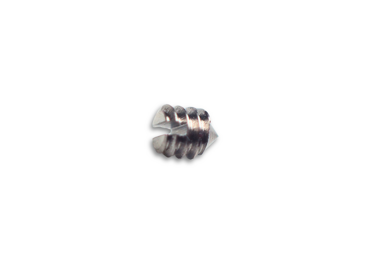 M 1.6 x 2.0 Set Screw, Cone Point, SUS – Profix Parts LLC